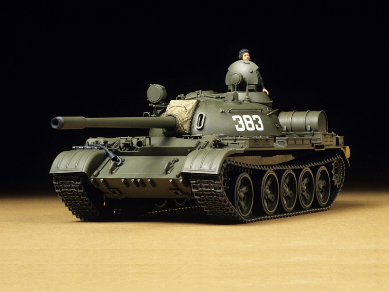 Tamiya 1/35 Russian T-55A MBT Medium Tank Kit 35257