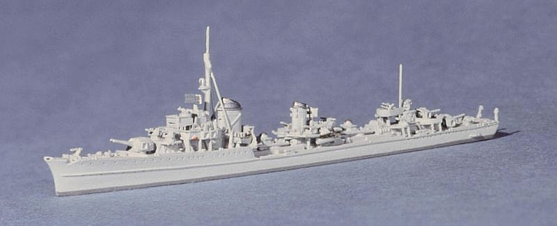 Navis Neptun 1/1250 Z39 a German Super Destroyer with twin turret ...