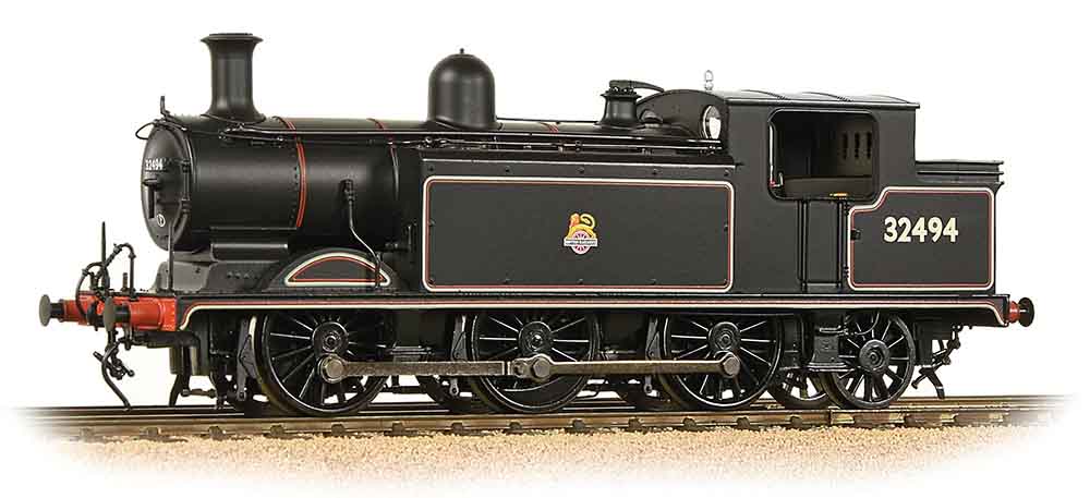 Bachmann OO BR 32494 ex-SR/LBSCR Class E4 0-6-2 Tank BR Lined Black ...