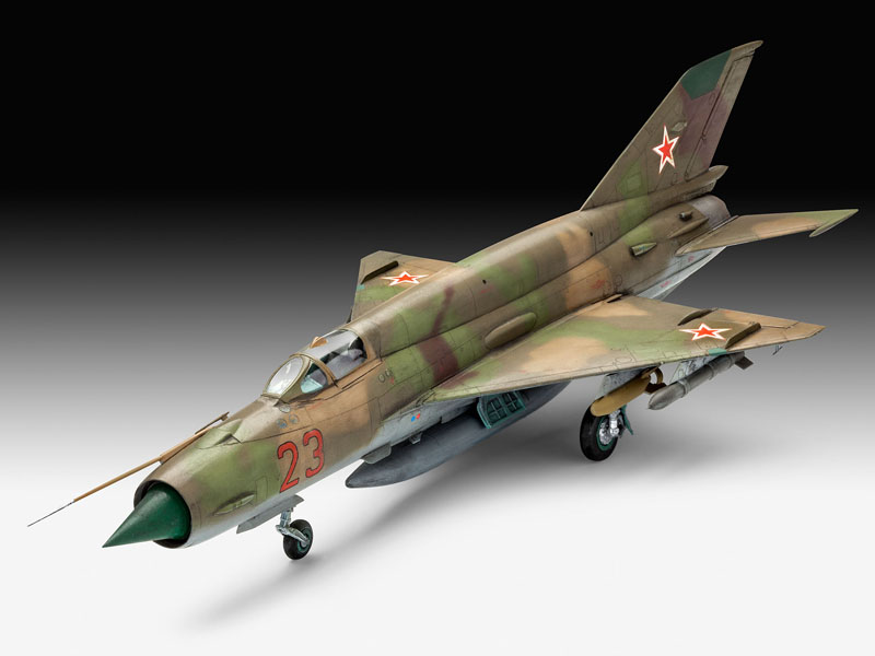 Revell 1/48 Russian MiG-21 SMT Fishbed Fighter Kit 03915