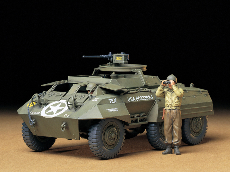 Tamiya 1/35 US M20 Armoured Utility Vehicle WW2 Recon Car Kit 35234