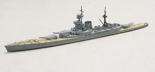 Mountford 1/1250 HMS Incomparable proposed battlecruiser design 1917 ...