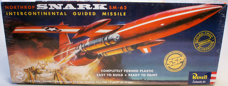 Revell/Monogram 1/81 Northrop Snark Guided Missile Kit 85-7810
