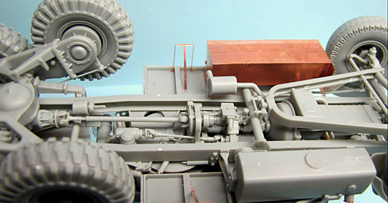 Thunder Model 1/35 Scammell Pioneer Tank Transporter 30 Ton Truck Kit 35200