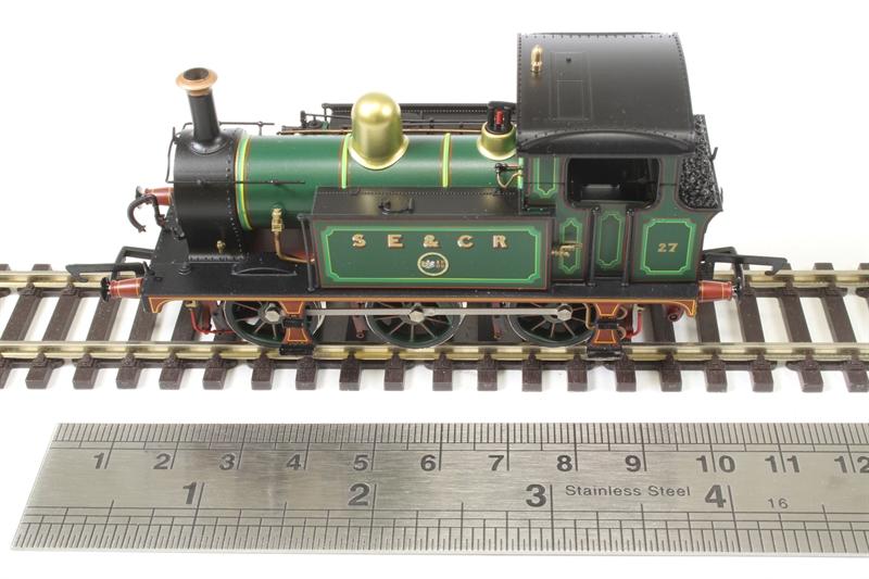 Hattons Oo Secr 27 P Class 0 6 0t Seandcr Lined Green H4 P 015