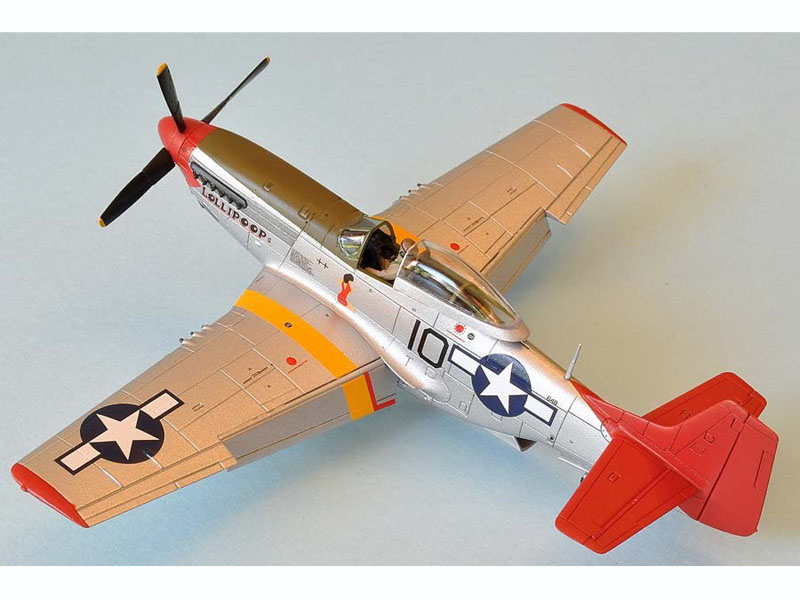 Airfix 1/72 P-51D Mustang American WW2 Fighter Kit A01004