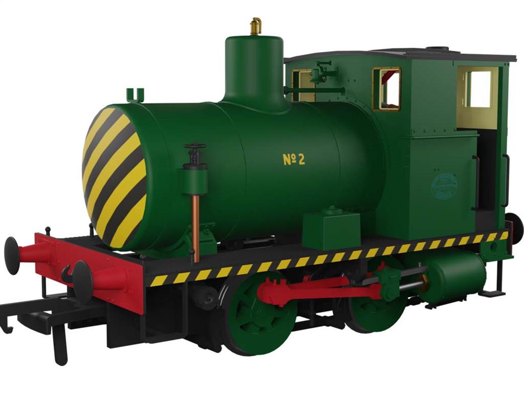 Rapido Trains 965506 Boots No.2 Andrew Barclay w/n2008 0-4-0 Fireless ...