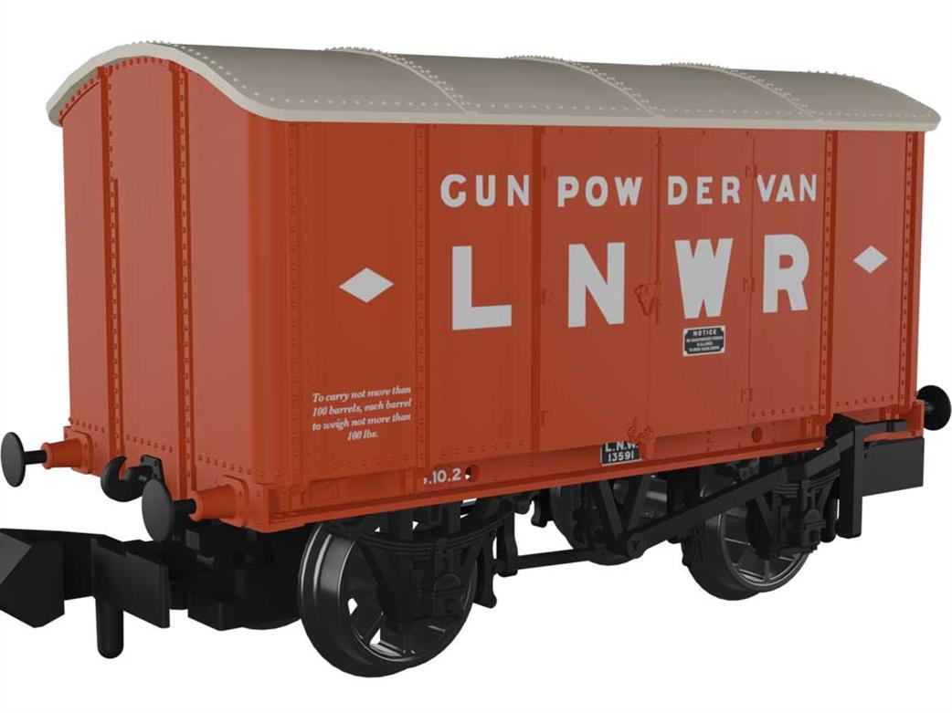 Rapido Trains N 961008 Northern Iron Mink Gunpowder Vans Pack L&Y, LNWR ...