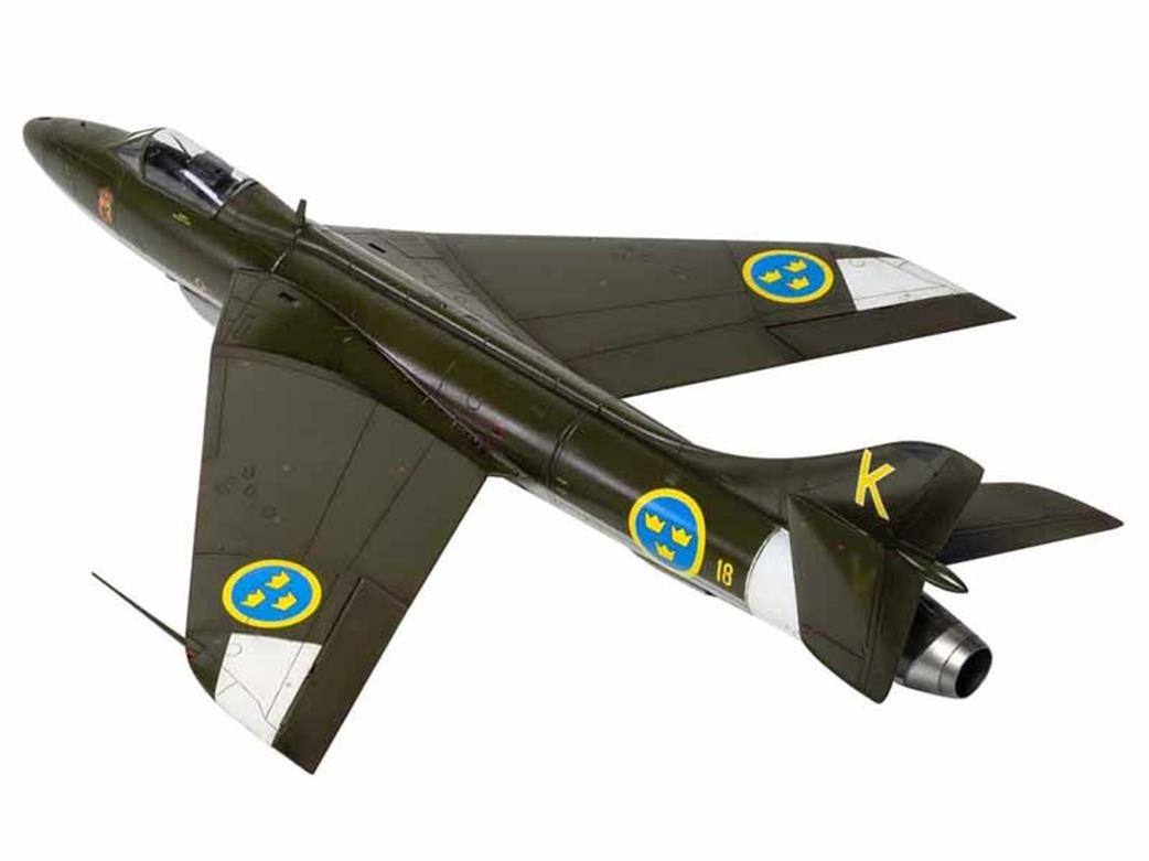 Airfix 1/48 A09189 Hawker Hunter F4 Fighter Aircraft Kit