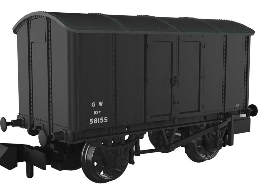 Rapido Trains N 961004 GWR Iron Mink Ventilated Vans WW2 Salvage Vans ...
