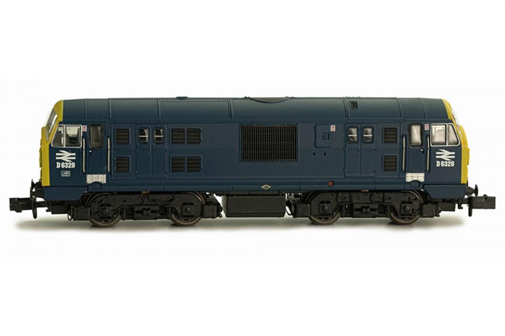 Dapol N 2D-012-014 BR 6328 Class 22 NBL Type 2 Diesel Hydraulic BR Blue ...