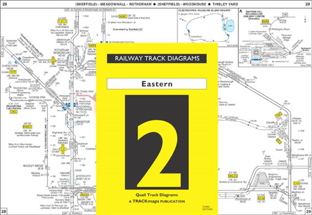 Platform 5 quail 2 Quail Railway Track Diagrams Eastern Region