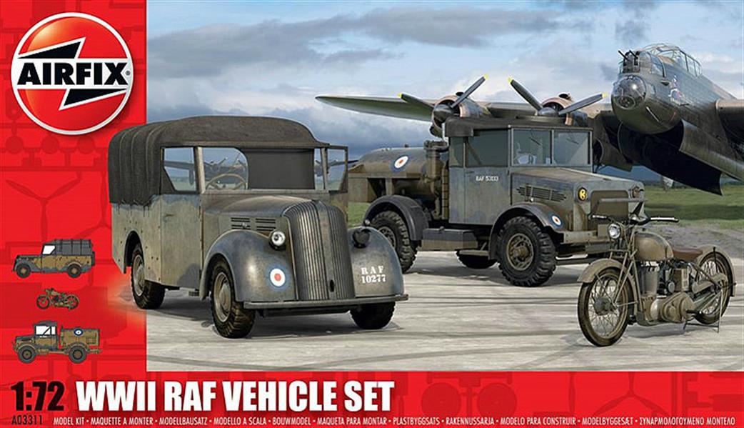 Airfix A03311 RAF World War 2 Vehicle Set 1/72