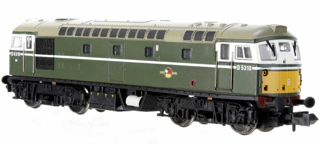 Dapol 2D-028-002 BR D5310 BRCW Class 26 Bo-Bo Green Small Warning Panels N