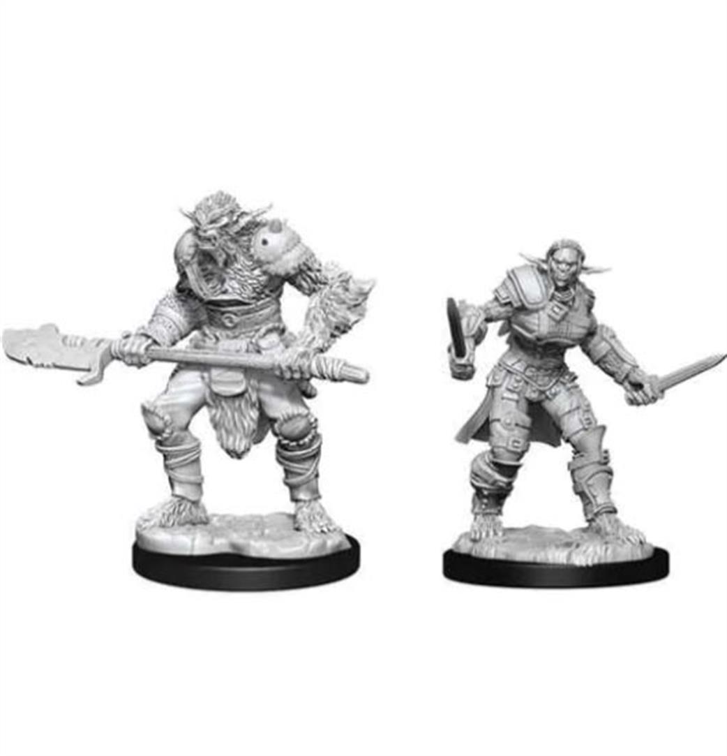 Wizkids 90311 Bugbear Barbarian Male & Bugbear Rogue Female: D&D Nolzur ...