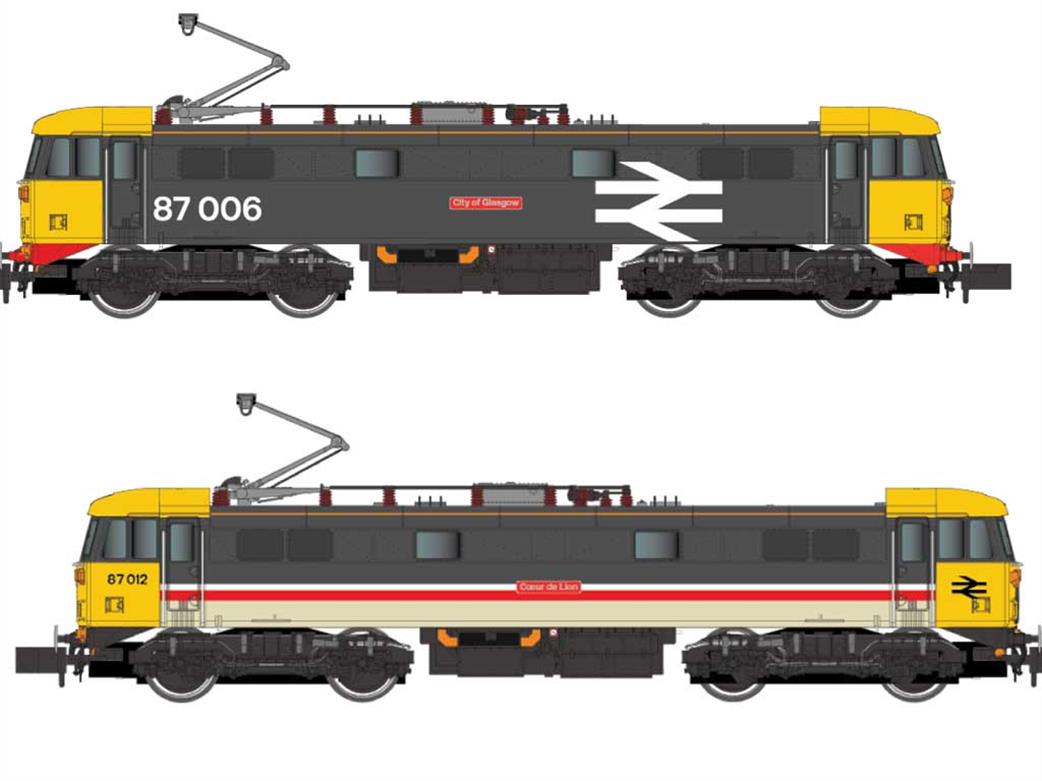 Dapol N 2D-087-007 Twin Pack 87006 City of Glasgow Large Logo Grey ...