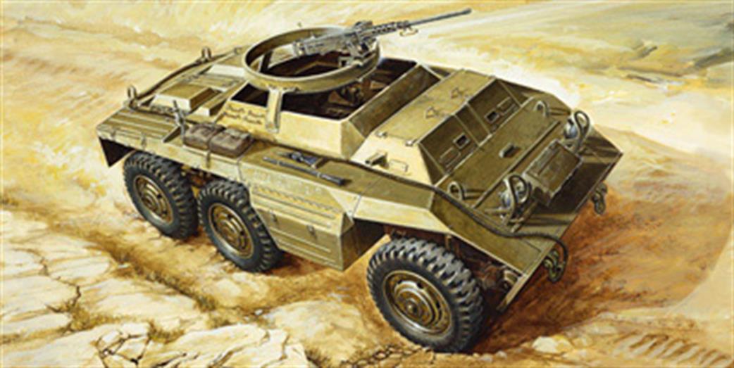 Italeri 1/72 7038 U.S. Army M20 Armoured Utility Car Plastic Kit