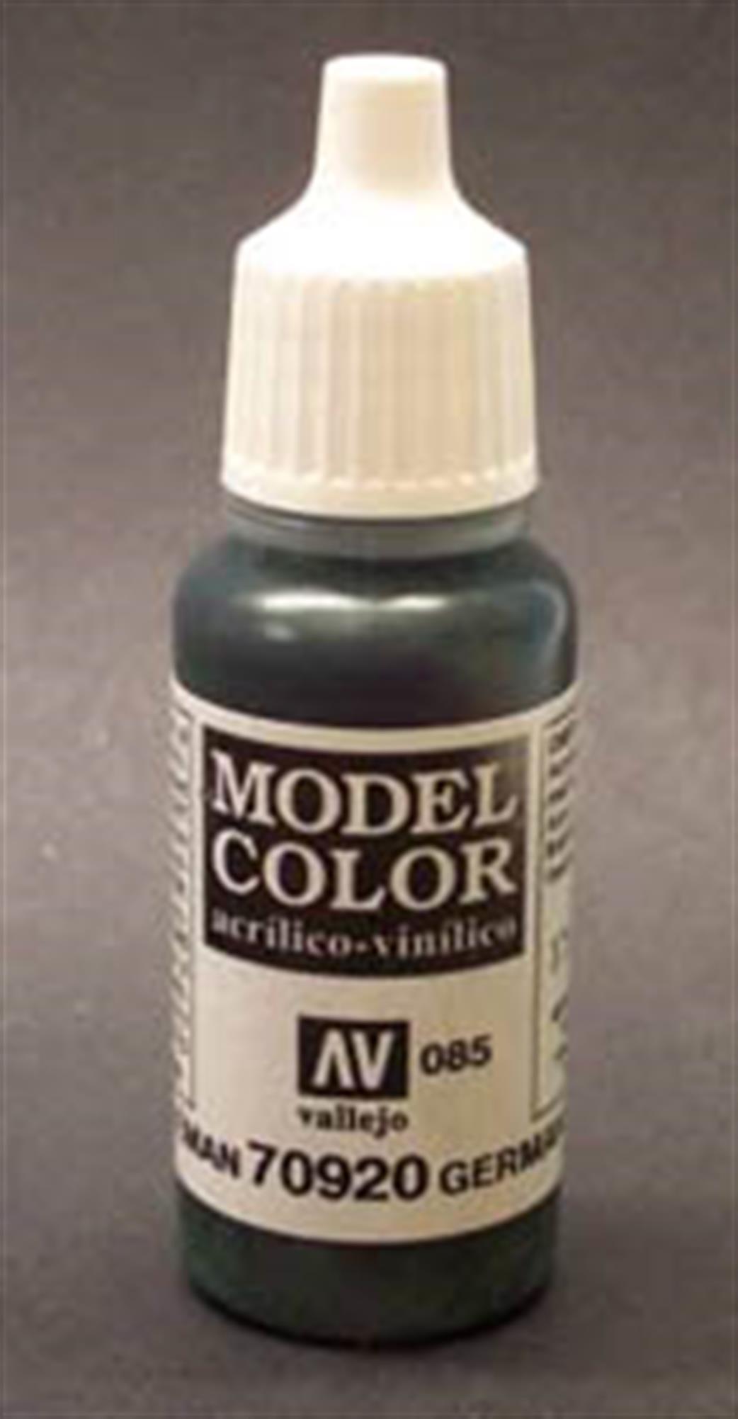 Vallejo 70920 920 Model Color Matt German Uniform Acrylic Paint 17ml 085